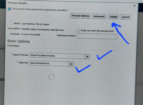 Soalicious Erp Import Ap Invoice Using Fbdi Files From Erp Scheduled Processes