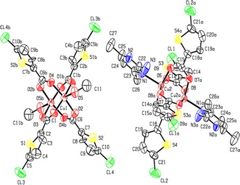 Ortep View Of Compound 2 Showing The Atom Numbering Scheme