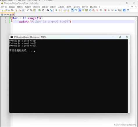 【python】notepad实现python代码运行notepad运行python脚本 Csdn博客