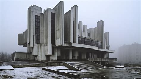 Russian Brutalist Architecture Soviet Brutalist Structures Buildings