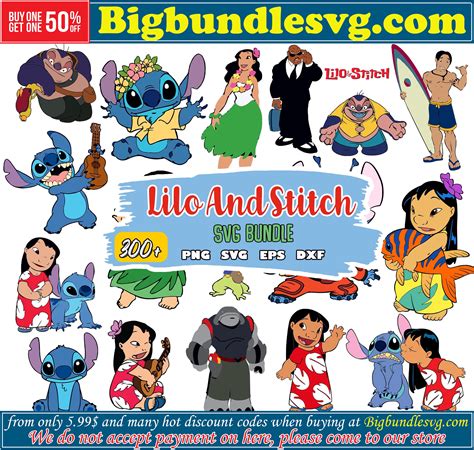 Lilo And Stitch Svg Bundle Files Lilo And Stitch Svg For Cr Inspire