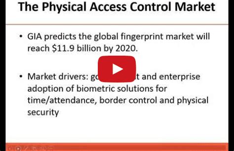 Webinar Balancing Convenience And Security In Biometric Access Control