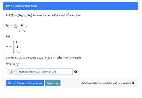 Solved HW Computing A Change Of Base Matrix To And From Chegg Com