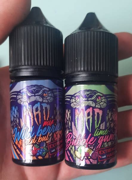 Mad 60mg Вкусы • микс диких лесных ягод и редбула • лайм и баббл гам Skupe Smouk Вейп Шоп