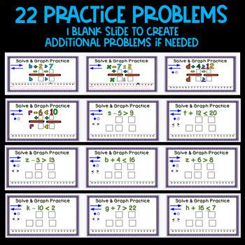 Solving Graphing Step Inequalities Lesson Practice For Distance Learning
