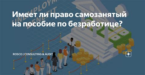 Имеет ли право самозанятый на пособие по безработице Rosco Consulting And Audit Дзен