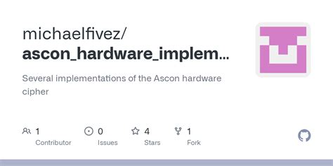 Github Michaelfivezasconhardwareimplementation Several