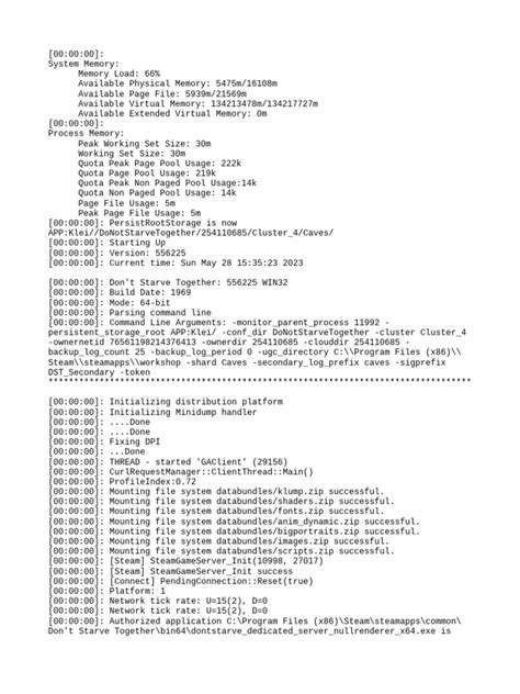 Caves Server Log Pdf Software X86 Architecture