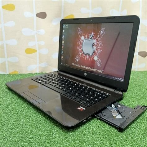 Laptop Design Hp Hitam Amd A Ram Gb Hdd Gb Siap Pakai Nokendala On Carousell