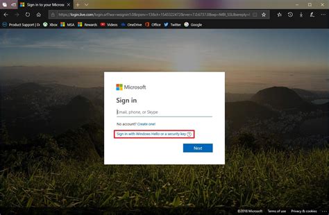 How To Set Up Windows Hello To Sign In To A Microsoft Account