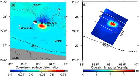 A Insar Derived Coseismic Crustal Deformation Map During 12 May 2015