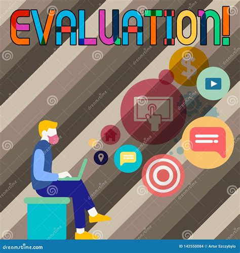 Conceptual Hand Writing Showing Evaluation Business Photo Showcasing