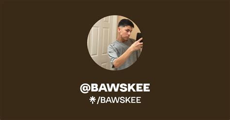 Bawskee Instagram Tiktok Linktree