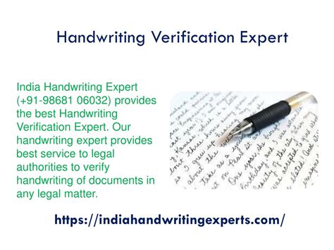 Ppt Handwriting Matching Services India Handwriting Expert Powerpoint Presentation Id11436930
