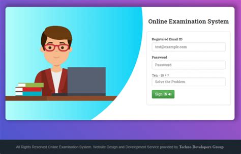 Online Examination System Software