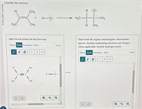 Solved Consider the reaction.Add curved arrows for the first | Chegg.com