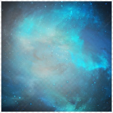 멋진 푸른 별이 빛나는 우주 유성 배경 일러스트 하늘멋있는아름다운 Png 일러스트 무료 다운로드 Lovepik