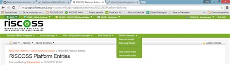 how to manage risk configurations riscoss riscoss corporate github wiki
