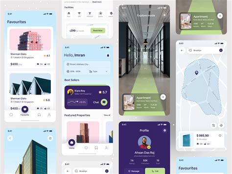 Real Estate App Ui By Ofspace Uxui On Dribbble