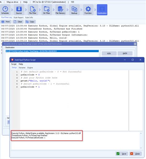 Python Within Limagito File Mover Running As A Windows Service
