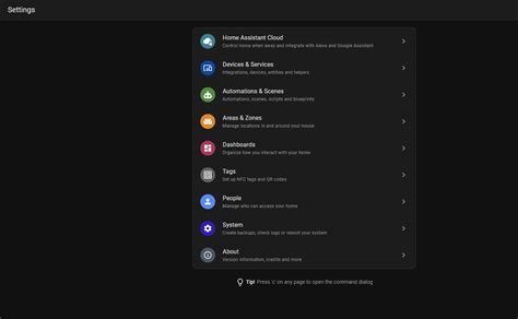 missing add on backup and supervisor option into settings menu frontend home assistant community