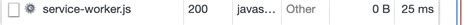 Javascript Service Worker Is Being Cached By Workbox Stack Overflow