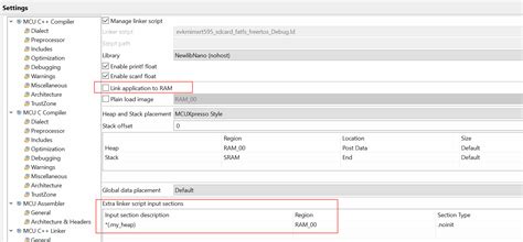 solved how to move code from flash to sram nxp community