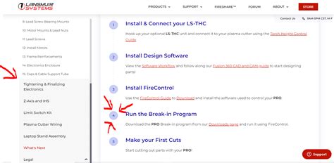 crossfire pro break in program assembly langmuir systems forum