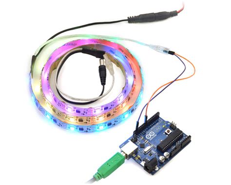 Pololu Addressable Rgb 60 Led Strip 5v 2m Low Speed Tm1804