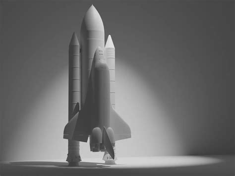 带有火箭助推器的nasa航天飞机 来自 Pal Prints Makerworld