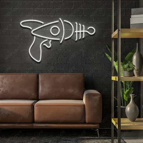 Cosmic Blaster Neon Sign Neon Icons