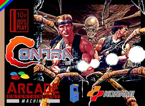 Contra Arcade 1987 Box Art Members Albums Retromags Community