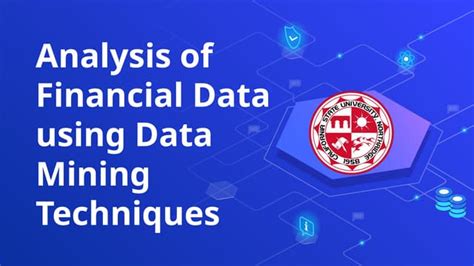 Analysis Of Financial Data Using Data Mining Techniquespptx