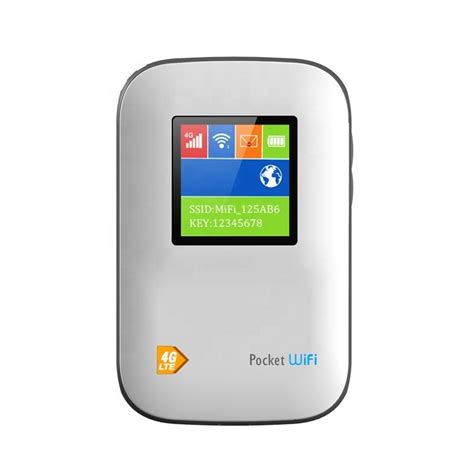 Full Mode G Lte G G Pocket Wifi Router Mobile Hotspot Device With Zte Chipset Mah Battery