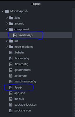 Create Custom Snackbar Component Example In React Native Android SKPTRICKS