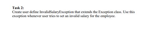 solved java class employee { private string name