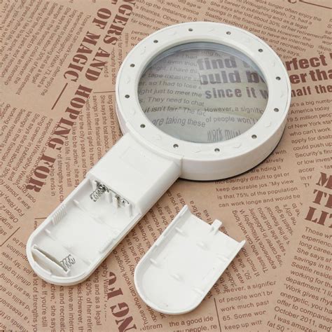 30x Led Magnifying Glass Handheld Lighted Magnifie Grandado