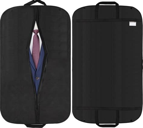 2 Porta Abiti Da Viaggio 100x60cm Borsa Porta Abiti Antipolvere
