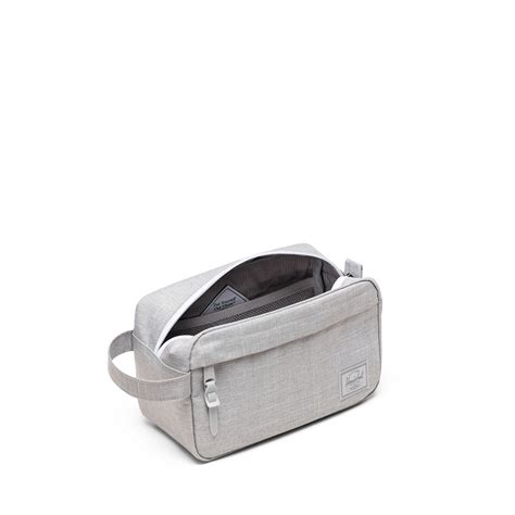 Herschel Chapter Travel Kit 5l Grey Crosshatch Herschel Indonesia