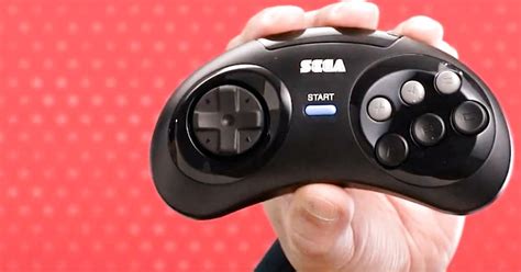 Den Mega Drive Controller Für Die Nintendo Switch Mit 6 Buttons Gibts