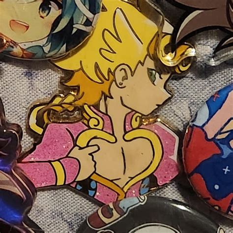 Part 5 Jojo Enamel Pin Etsy