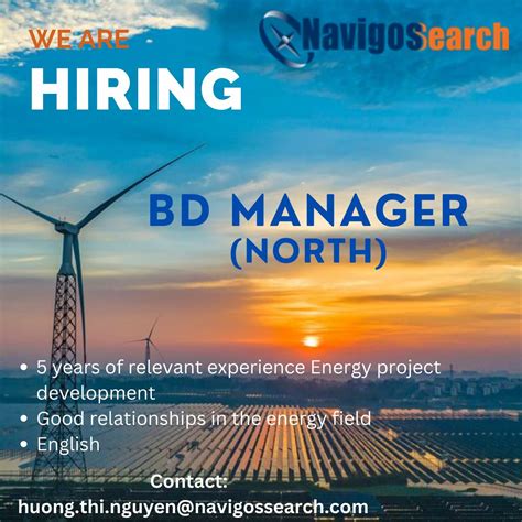 Huong Nguyen On Linkedin My Client A Fdi In Energy Sector Is Looking For Bd Executive Working