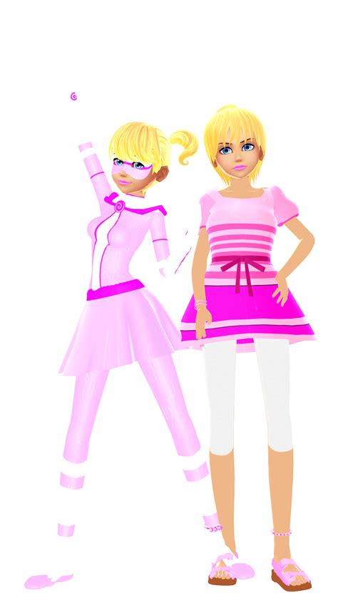 {MMD|MLB} Rose and Pigella by Discord546 on DeviantArt
