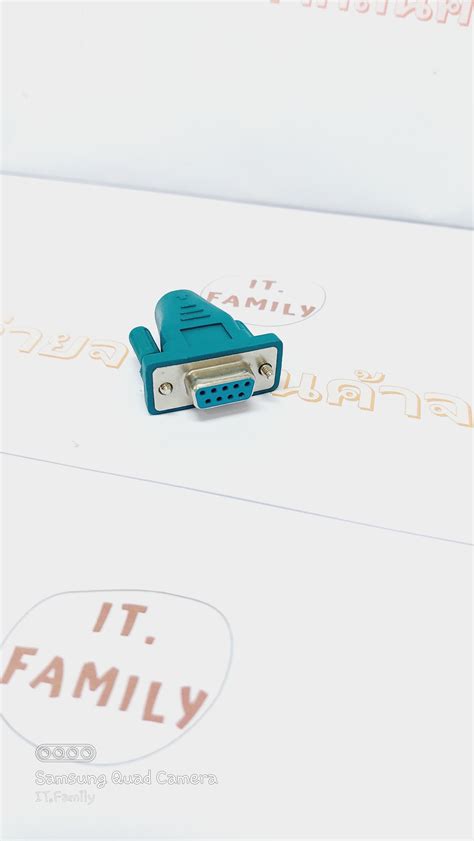 ตัวแปลง Db9 Serial ตัวเมีย แปลงเป็น Ps 2 ตัวเมีย ใช้สำหรับ Mouse รุ่นเก่า ออกใบกำกับภาษีได้