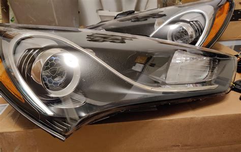 Oem Bk2 Halogen Headlights Got Etched Lenses And A Bixenon Retrofit