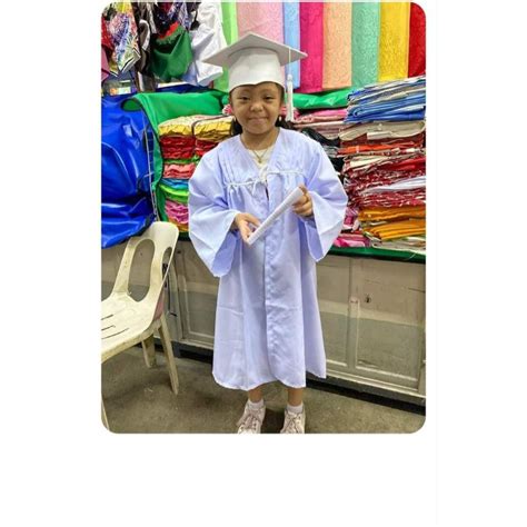 Toga Cap For Graduation Kinderelemtary Senior High Shopee Philippines