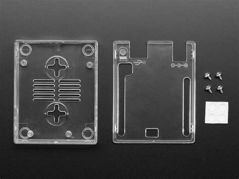 Clear Enclosure For Arduino Or Metro Elmwood Electronics