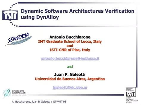 Ppt Dynamic Software Architectures Verification Using Dynalloy Powerpoint Presentation Id