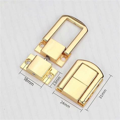 10 Pieces Lever Latch Jewelry Box Latches Clasp With 40 Screws Box Latch Small Jewelry Boxes
