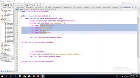 Java Arraylist For Beginner In Amharic Video16 Youtube